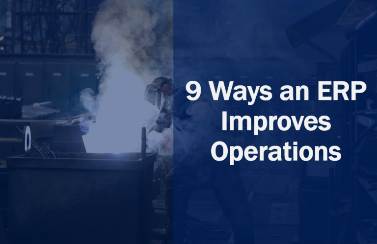9 Ways an ERP Enhances Operations Efficiency | OnRamp Solutions